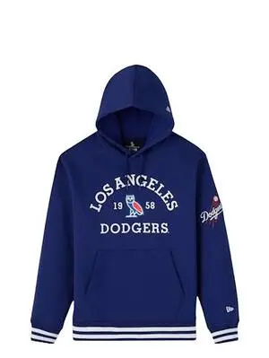 OVO X New Era Mlb Los Angeles Dodgers Hoodie - Blue