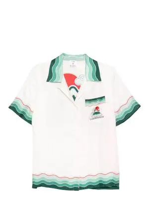 Casablanca Short-sleeve Shirt - White