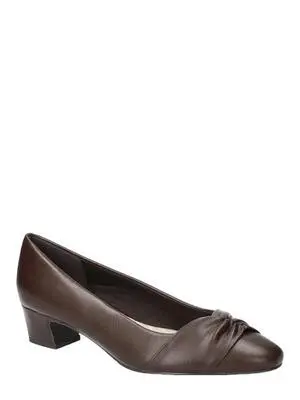EASY WORKS BY EASY STREET Nell Pump Multiple Widths Available - Brown