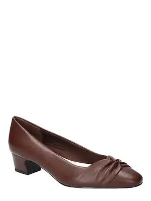 EASY WORKS BY EASY STREET Nell Pump Multiple Widths Available - Burgundy