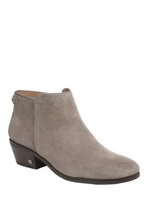 Sam Edelman Petty Leather Bootie - Antico Gray