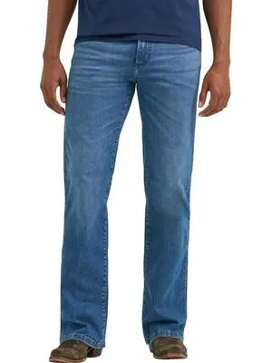 Wrangler Western Slim Straight-leg Jeans - Sky Breeze