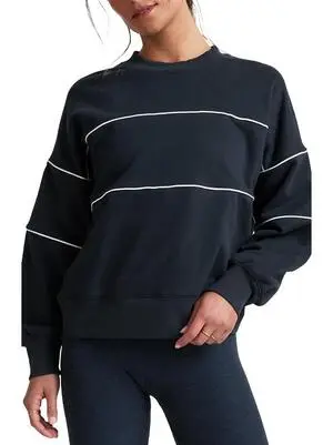 Beyond Yoga Piper Oversize Luxefleece Sweatshirt - Nocturnal Navy