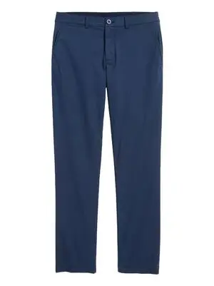 Vineyard Vines Chilmark Flat Front Stretch Chinos - Blue Blazer