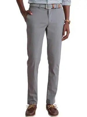 Vineyard Vines Chilmark Flat Front Stretch Chinos - Gray Harbor