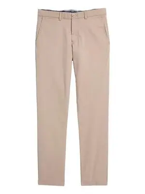 Vineyard Vines Chilmark Flat Front Stretch Chinos - Khaki