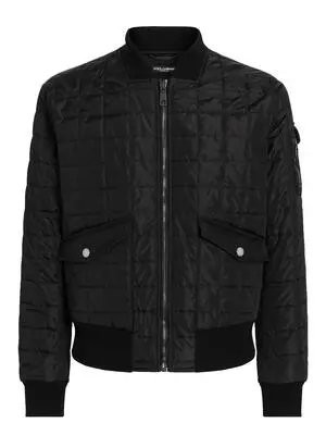 Dolce & Gabbana Quilted Jacket - Black