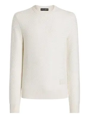 Dolce & Gabbana Wool Pullover - White