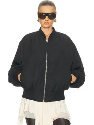 Attico Bomber Jacket - Black