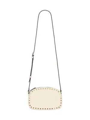 Valentino Garavani Rockstud Camera Case Bag - Light Ivory
