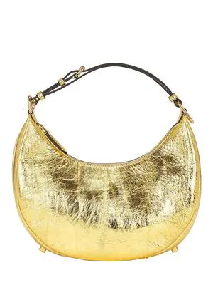 Fendi Fendigraphy Hobo Bag In Metallic - Gold