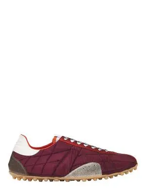 MAISON MARGIELA Sprinters Low-top Sneakers - Oxblood  White  & Grey