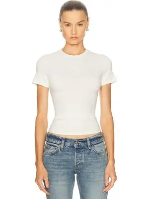 SKIMS SKIMS Cotton Jersey T-Shirt Marble