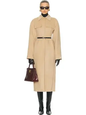 Sportmax Olio Coat Camel