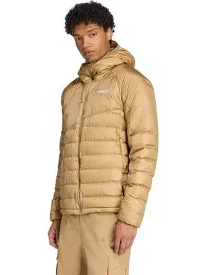 Adidas Terrex Xperior Climawarm+ Down Hooded Jacket - Cardboard
