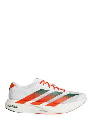 Adidas Miami Hurricanes Adizero Evo Sl - Cloud White / Dark Green / Collegiate Orange