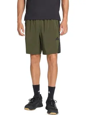 Adidas Essentials Training 3-stripes Woven Shorts - Night Cargo