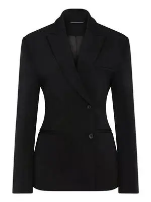 Rachel Gilbert Sergio Wide-lapel Blazer - Black