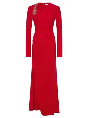 Rachel Gilbert Gabrielle Gown Dress - Red