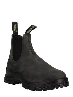 Blundstone Elastic-panel Lug-sole Chelsea Boots - Grey