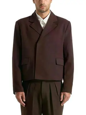 Manière De Voir Hector Double-breasted Blazer - Brown