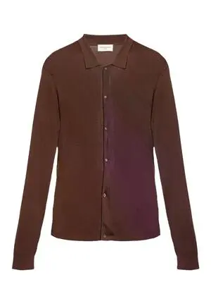 Officine Générale Button-fastening Cardigan - Brown