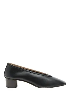 Le Monde Beryl Luna Leather Pumps - Black