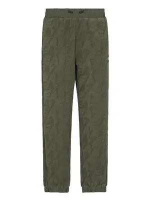 Emporio Armani Logo Series Polar Fleece Joggers - Green