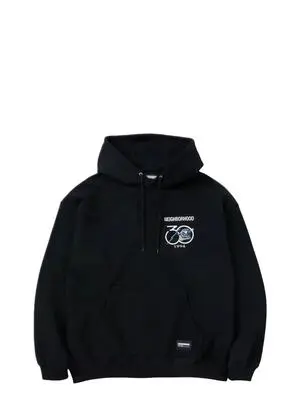 NEIGHBORHOOD Embroidered-patch Hoodie - Black