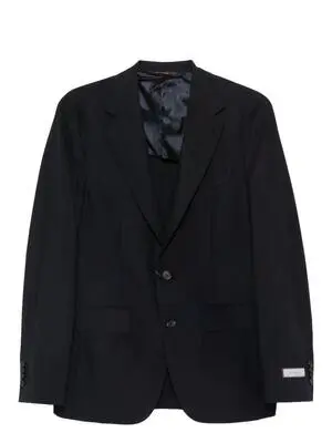 Canali Two-button Wool Blazer - Blue