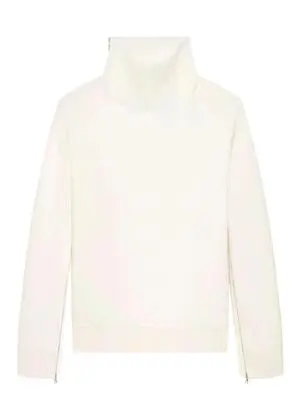 COURREGES High-Neck Zip-Detail Sweater