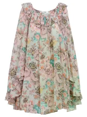CHLOÉ Floral-Print Mini Dress