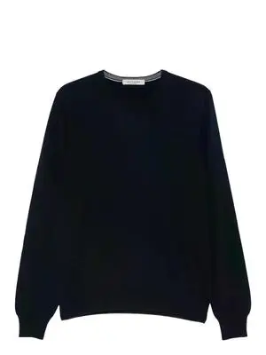FILERIA Crew-neck Cashmere Sweater - Blue