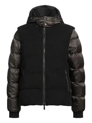 MOORER Down Puffer Jacket - Black
