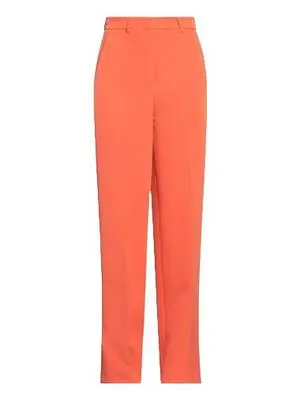 GAËLLE PARIS Straight-leg Crepe Pants - Orange