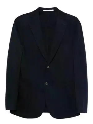 Eleventy Two-button Patch-pocket Blazer - Blue
