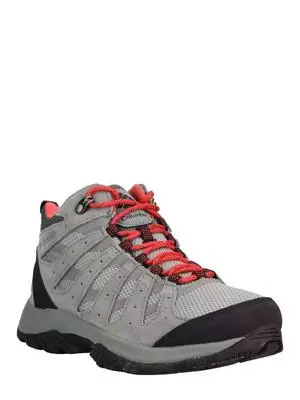 Columbia Mesh-panels Suede Boots - Grey