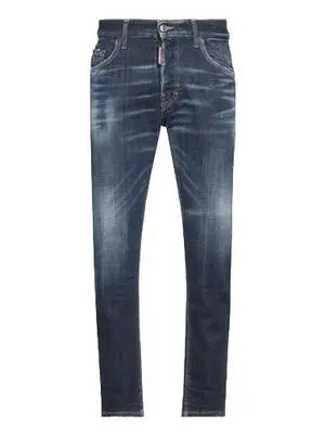 Dsquared2 Tapered Jeans With Five Pockets - Blue