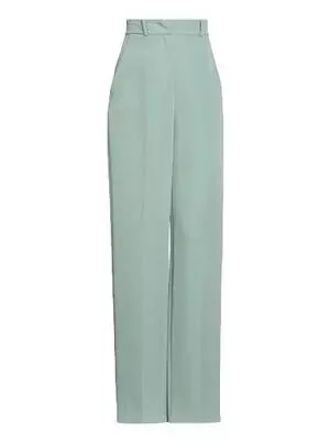 HINNOMINATE Wide-leg Crepe Pants - Sage Green