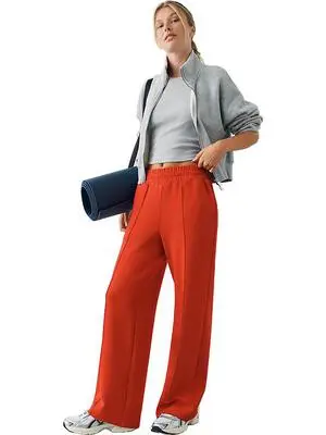 Varley Wide Leg 30" Pants Red