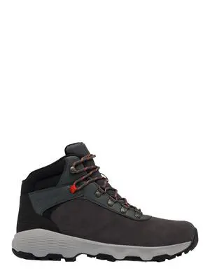Columbia Newton Wander™ Wide Boot - Dark Grey, Red Quartz