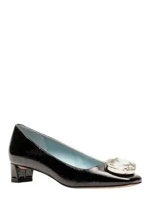 FRANCES VALENTINE Mary Square-Toe Pump Black