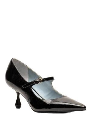 FRANCES VALENTINE Naomi Pointed Toe Mary Jane Pump - Black