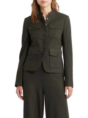 Rag & Bone Mercer Wool Jacket - Army