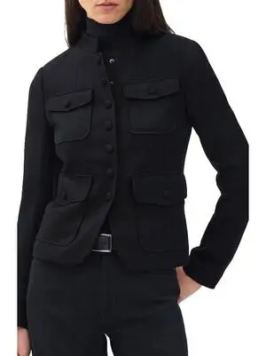 Rag & Bone Mercer Wool Jacket Black