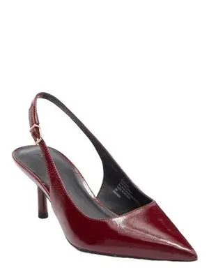 Nordstrom Liza Pointed Toe Pump - Red Cordovan