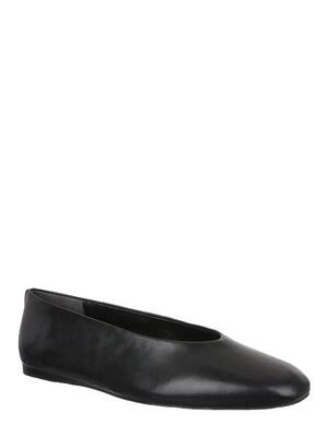 Nordstrom Maddox Leather Ballet Flats - Black
