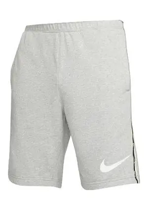 Nike Branded Taped Shorts - Grey