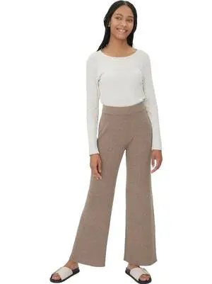 Gobi Cashmere Cashmere Knitted Pants - Taupe