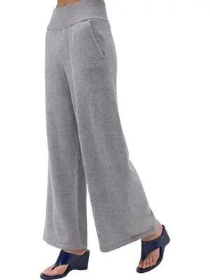GOBI MONGOLIAN CASHMERE Wide-leg Cashmere Pants - High Rise